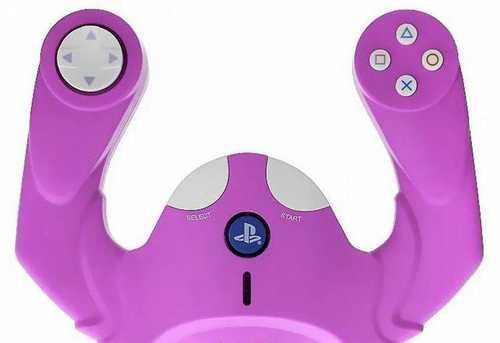 Детский беспроводной руль Kidz Play (PS3) (розовый