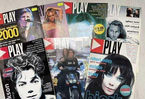 Журнал Play за 2001 год (7 номеров)