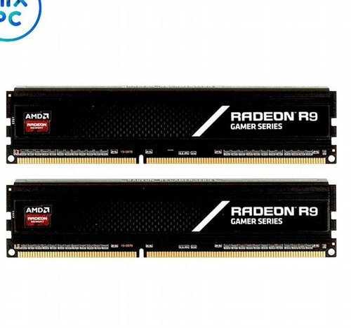 Оперативная память DDR4 8GB (2x4GB) 3200MHz AMD Ra