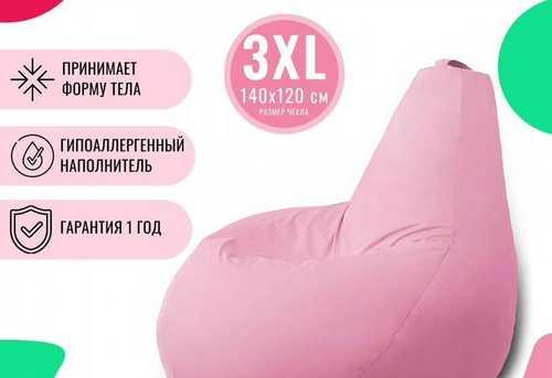 Кресло-мешок Груша xxxl Дюспо Нежно-розовый