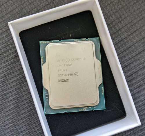 Процессор intel core i3 12100f б/у