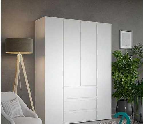 Шкаф для одежды IKEA-стиль новый 1.6 м