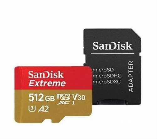 Карта памяти microSD SanDisk Extreme 512 Gb ориг