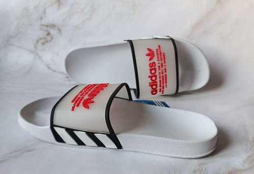 Сланцы Adidas белые 41 размер