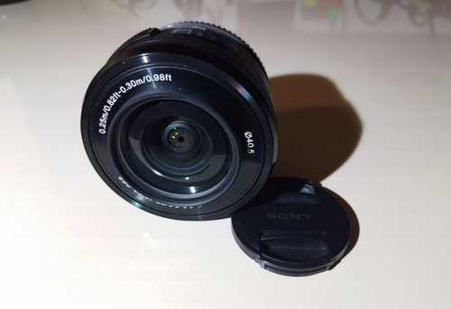 Объектив Sony E 16-50 mm f/ 3.5-5.6 PZ OSS