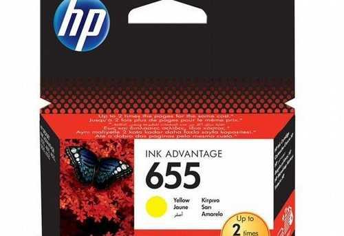 Картридж HP 655 желтый CZ112AE