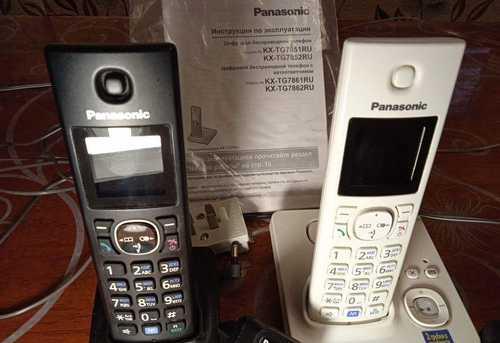 Радиотелефон Panasonic KX tg8562 ru. Автоответчик