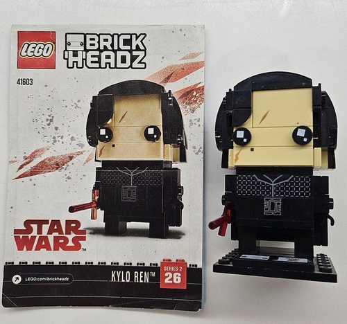 Конструктор lego BrickHeadz 41603 Кайло Рен