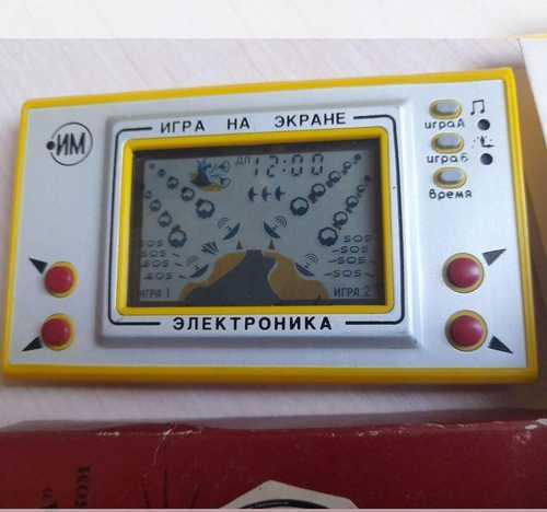 Редкая Игра Электроника Атака астероидов 1992г