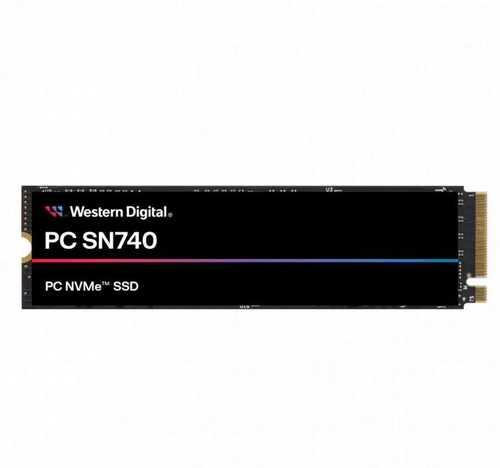 SSD 512Gb Western Digital PC SN740 NVMe SSD - 512