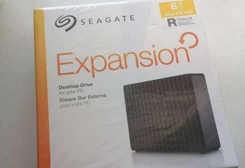 Внешний жёсткий диск 8тб Seagate expansion новый