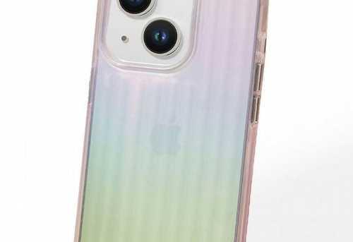 Чехол Uniq для iPhone 14 coehl Linear Iridescent