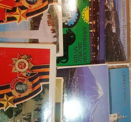 Наборы открыток по городам СССР 70-80 г