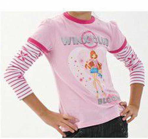 Новая Футболка с длинными рукавами, Винкс (Winx)