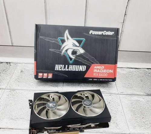 RX 6600 8GB powercolor hellhound