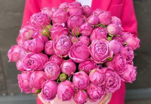 Пионовидные розы букет роз композиция доставка