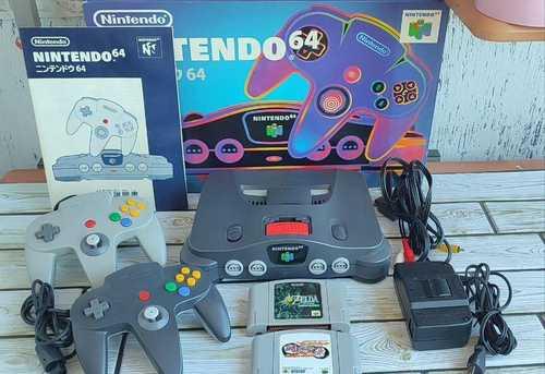 Игровая приставка Nintendo 64