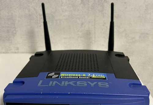 WiFi роутер Lynksys WRT54GL, 2.4 GHz, 802.11g