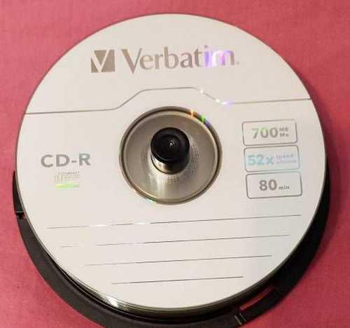 Диски Verbatim CD-R новые