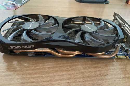 GeForce gigabite 660Ti 2 GB игровая видеокарта