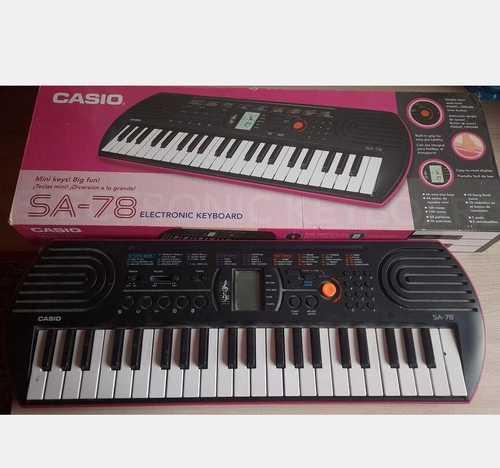 Синтезатор casio sa-78