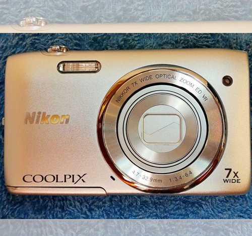 Цифровой Фотоаппарат Nikon Coolpix S3500