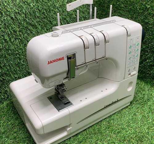 Плоскошовная швейная машина Janome CoverPro 2 (Е)