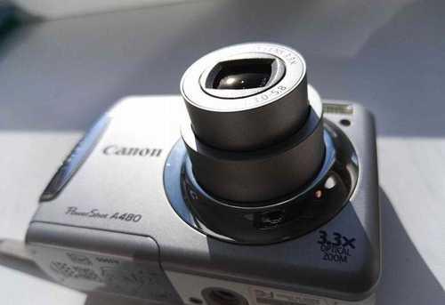 Фотоаппарат цифровой Canon PowerShot A480