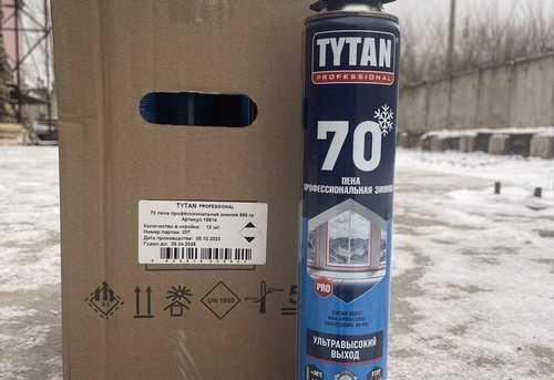 Монтажная пена Tytan 70 зимняя -18C