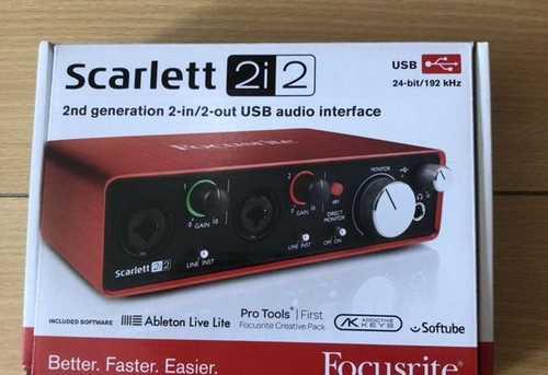 Focusrite scarlett 2i2 2nd gen