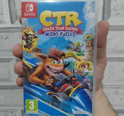 Nintendo switch ctr Crash Steam racing nitro