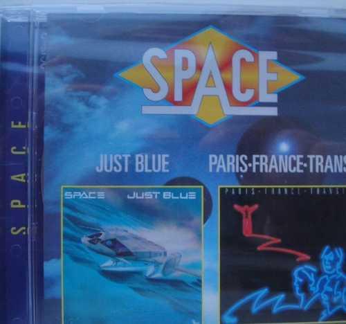 Space 'Just Blue' & Paris-France-Transit (CD) Лице
