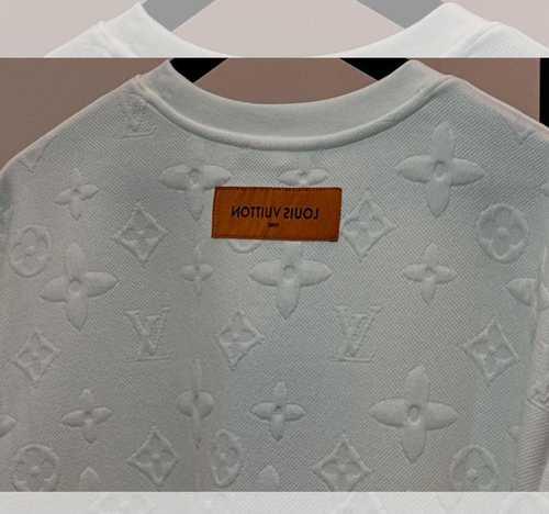 Футболка Louis Vuitton Pocket white с карманом