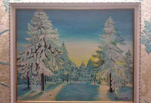 Зимний лес (картина )
