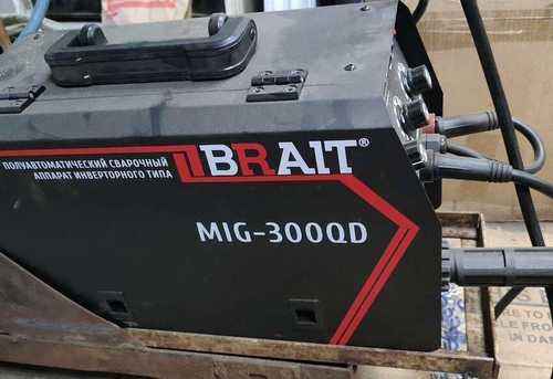 Полуавтомат сварочный brait mig 300qd