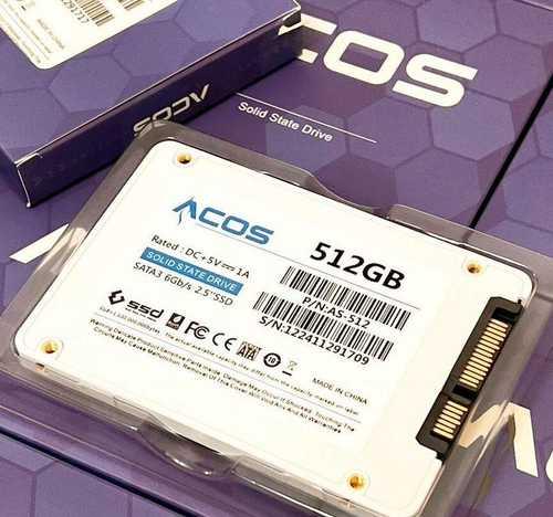 Новые SSD 2.5" 512 Gb