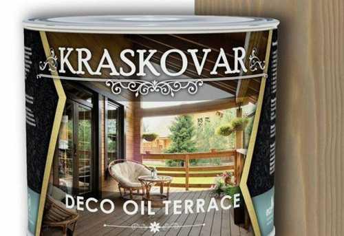Масло Kraskovar Deco Oil Terrace Крем-брюле 2,2л
