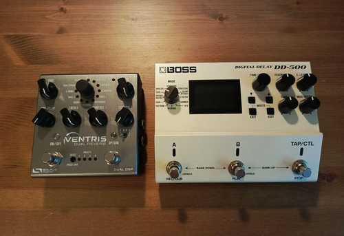 Boss Digital Delay DD-500, Source Audio Ventris