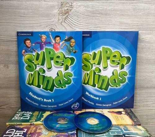 Super Minds 1+ dvd cd