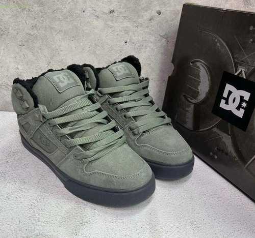 Кеды зимние dc shoes с мехом