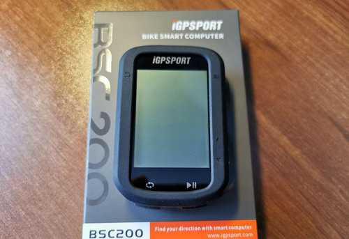 Велокомпьютер с GPS igpsport BSC200