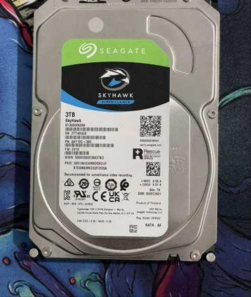 Жесткий диск Seagate SkyHawk 3Tb