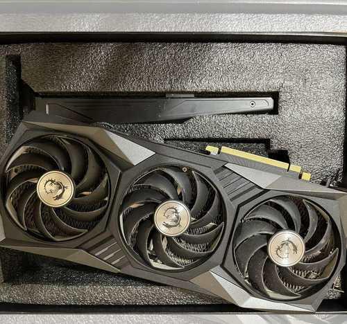 Видеокарта RTX 3070 msi gaming x trio