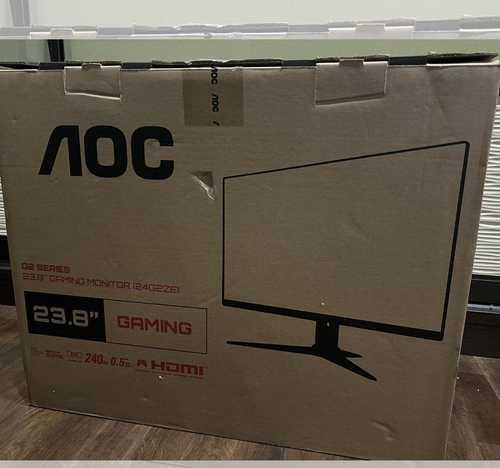 Монитор aoc 24g2ze/bk 240hz