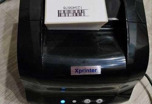 Принтер этикеток для ozon, wb xprinter xp-365b