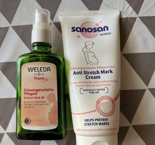 Weleda масло от растяжек