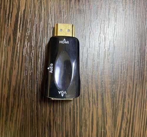 Переходник конвертер hdmi - VGA и аудио кабель