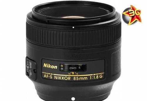 Объектив Nikon 85mm f/1.8G AF-S Nikkor