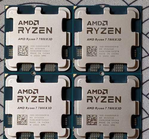 Amd ryzen 7 7800x3d oem новые/чек/гарантия