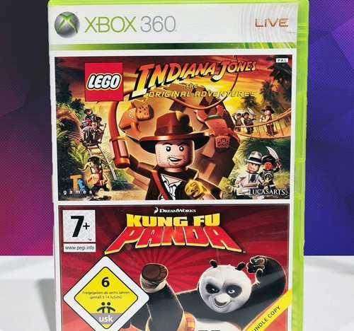 Lego Indiana Jones   Kung Fu Panda для Xbox 360